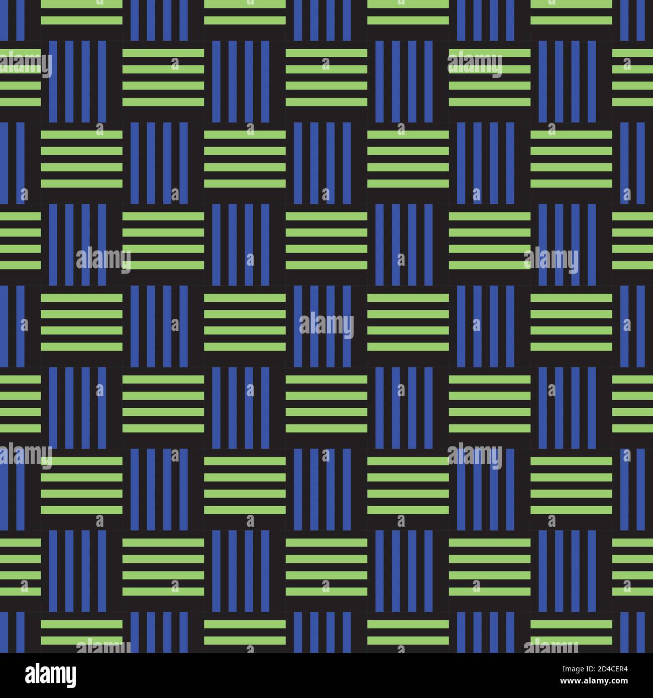 Seamless pattern with horizontal and vertical colored segments Stock ...