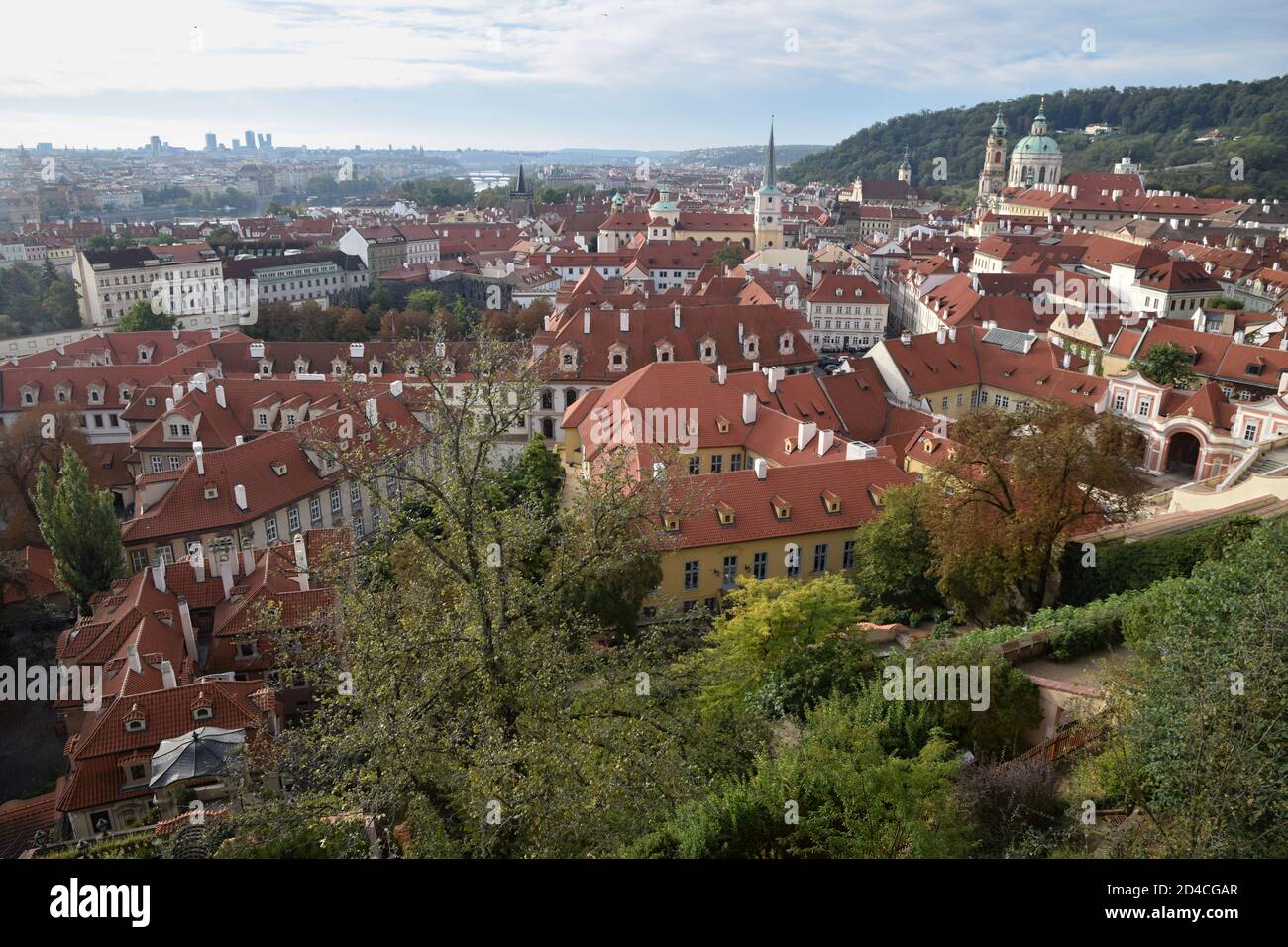 Prague, the capital city of the Czech Republic, situated on the Vltava ...