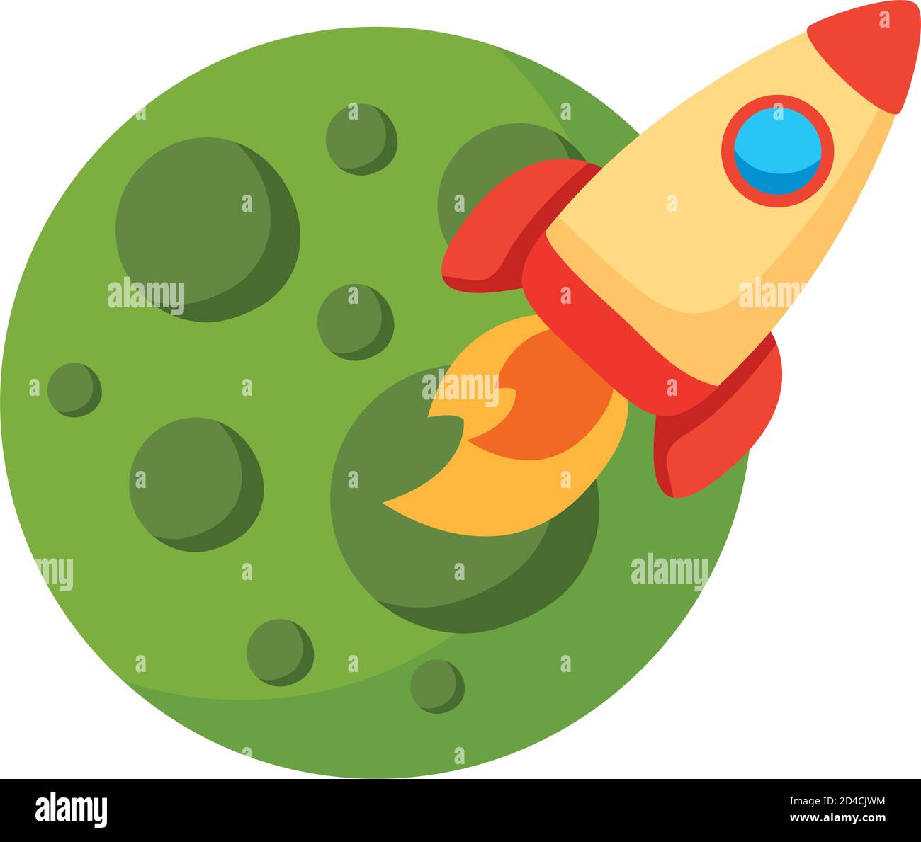 Planet launcher Stock Vector Images - Alamy
