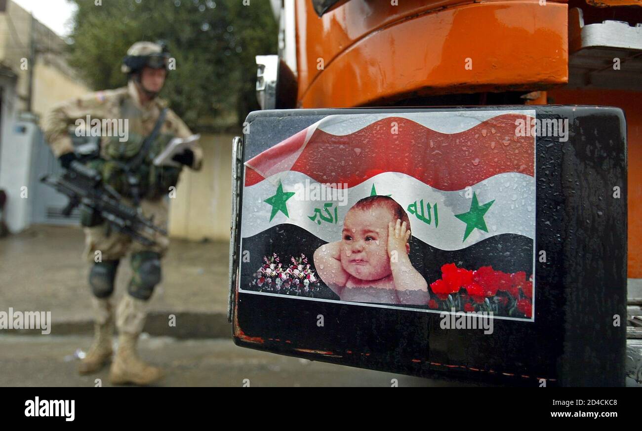 War bumper sticker hi-res stock photography and images - Alamy