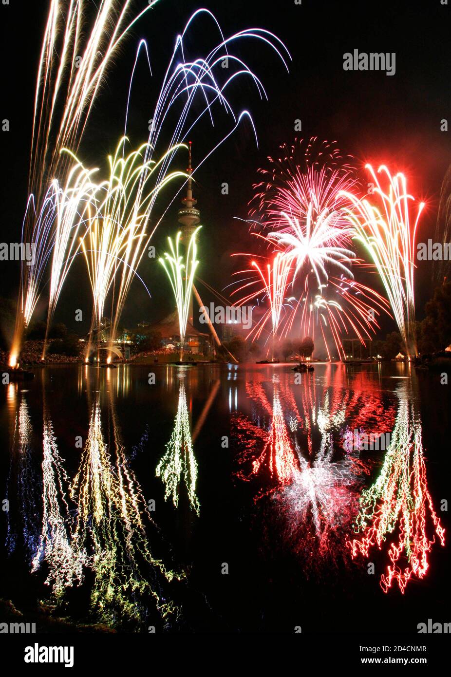 Stadium fireworks hi-res stock photography and images - Alamy