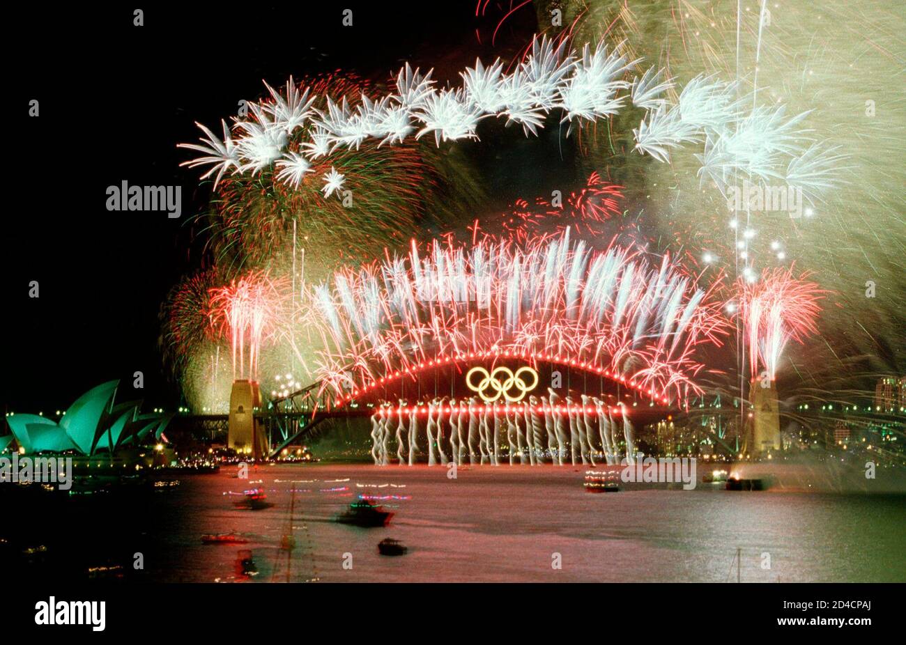 Sydney olympics 2000 harbour bridge hi-res stock photography and images ...