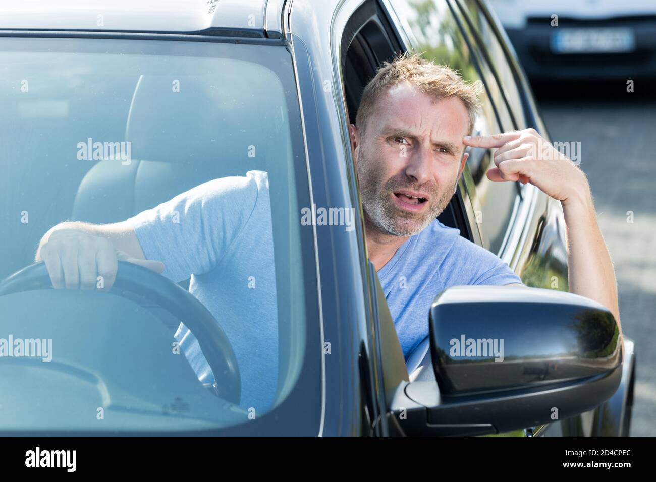 Idiot driver hi-res stock photography and images - Alamy