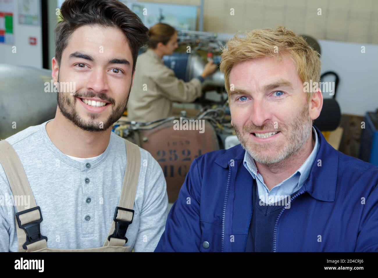 Cnc machine and co worker hi-res stock photography and images - Alamy