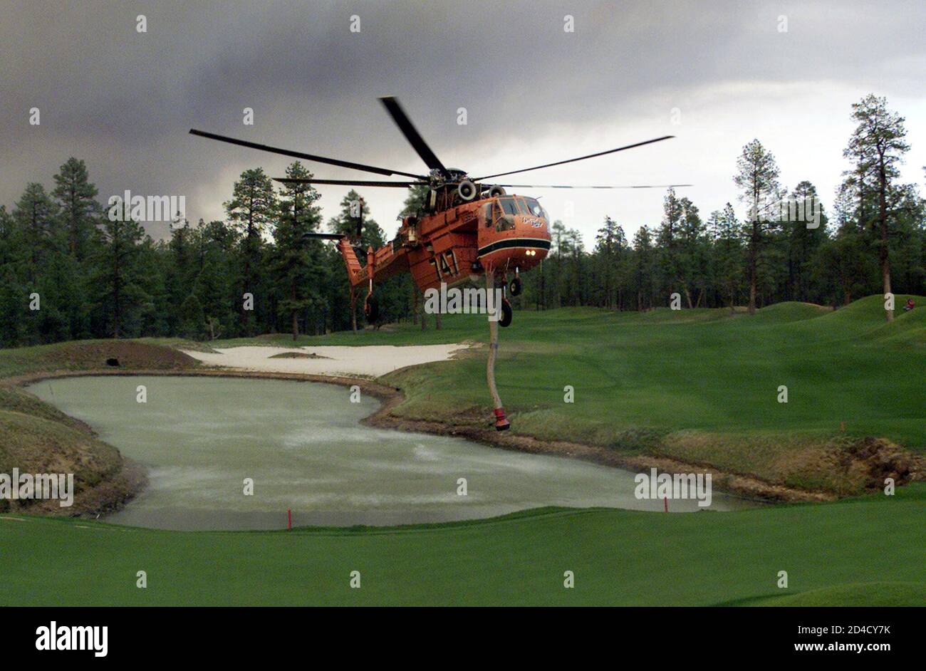 Golf course water tanks hi-res stock photography and images - Alamy