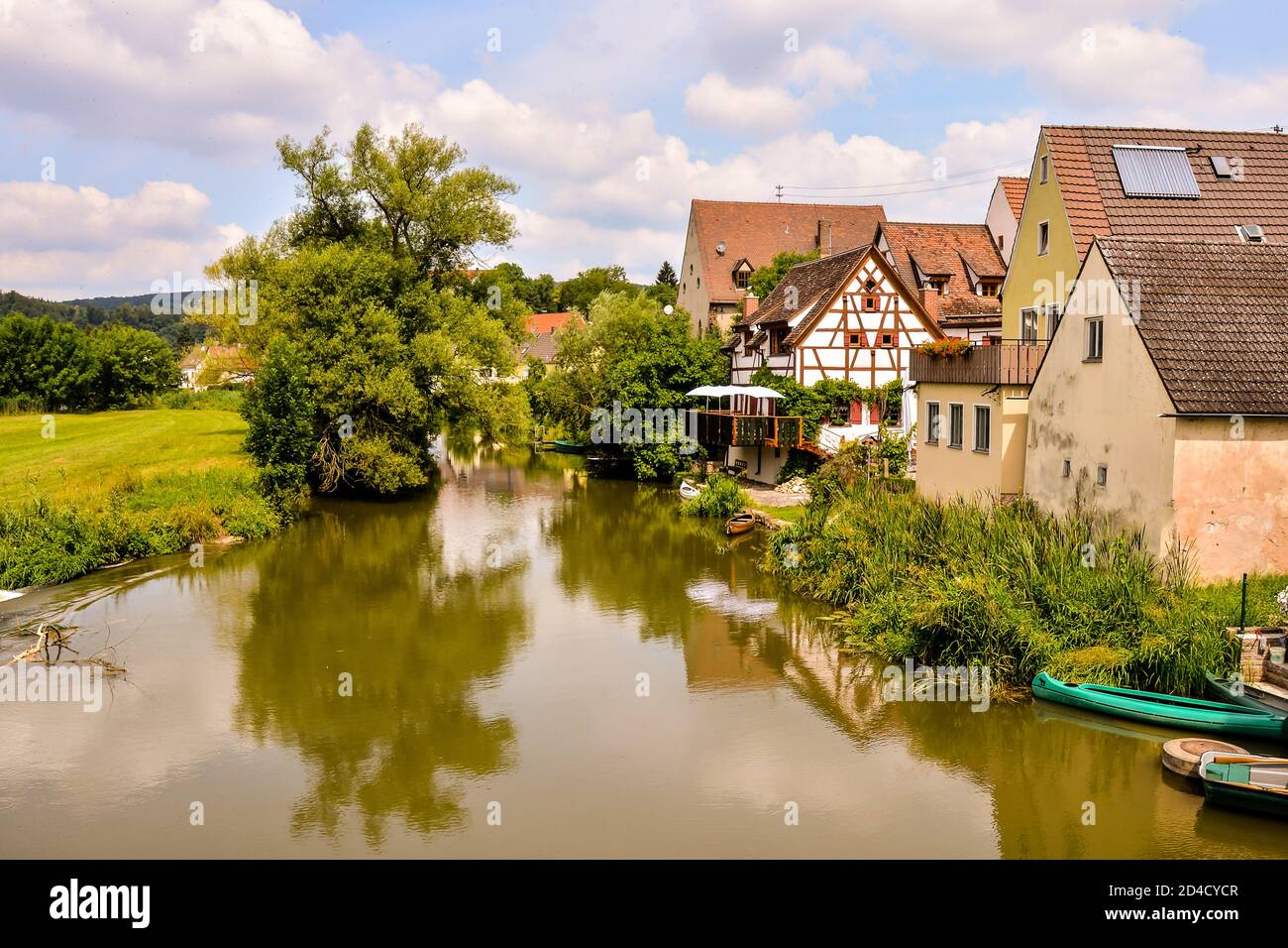 Classic Architecture European Building Village Stock Photo - Alamy