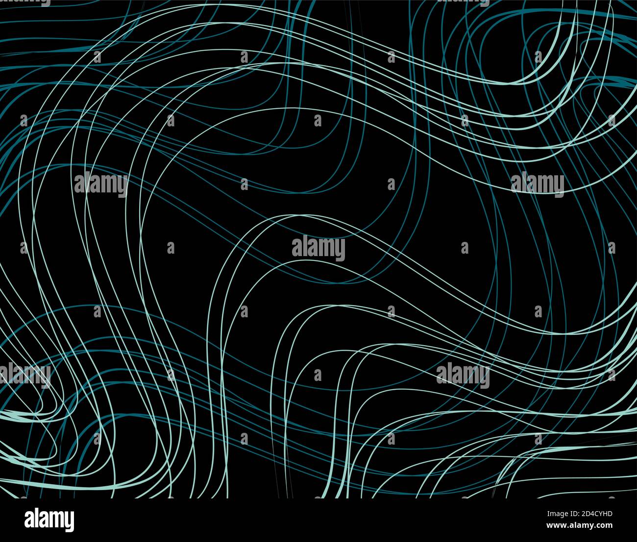 abstract lines on Black background in vector illustration Stock Vector ...