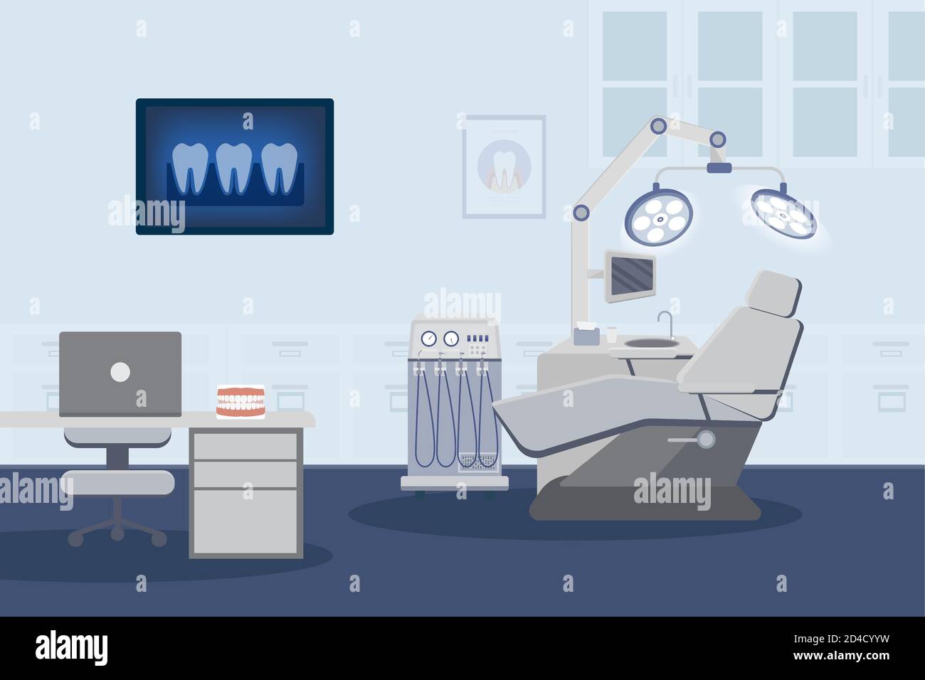 Dental monitor Stock Vector Images - Alamy