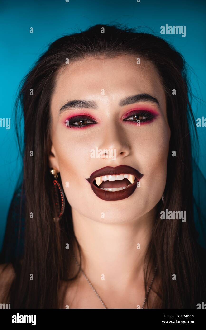 Female Vampire Eye Makeup