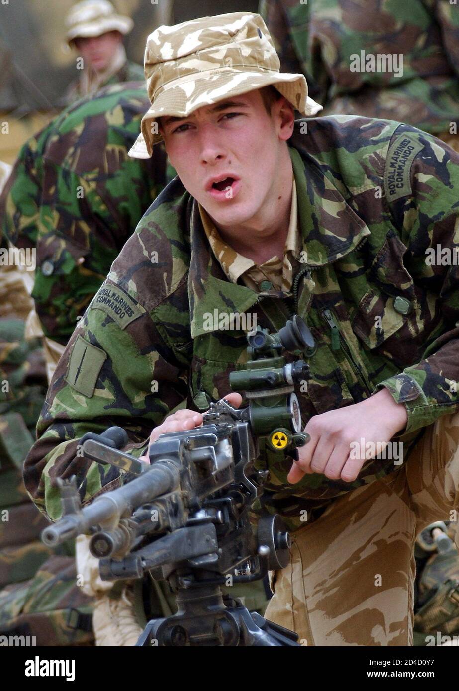 British royal marine commandos iraq hi-res stock photography and images ...