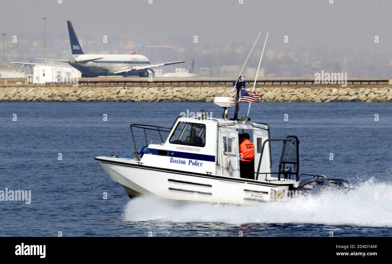Boston police boat hi-res stock photography and images - Alamy