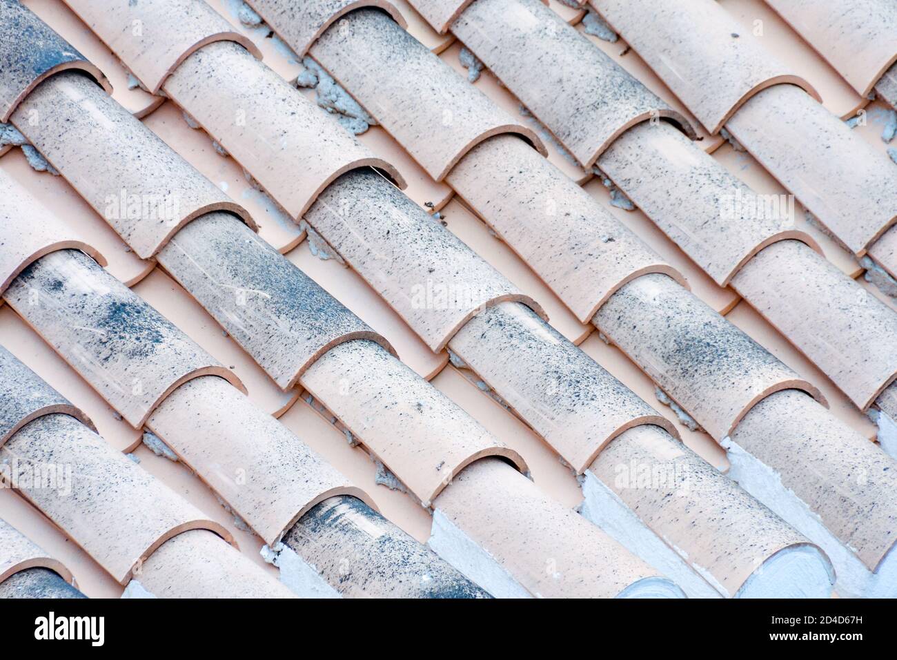 Tiles on the Building Roof Texture Stock Photo - Alamy
