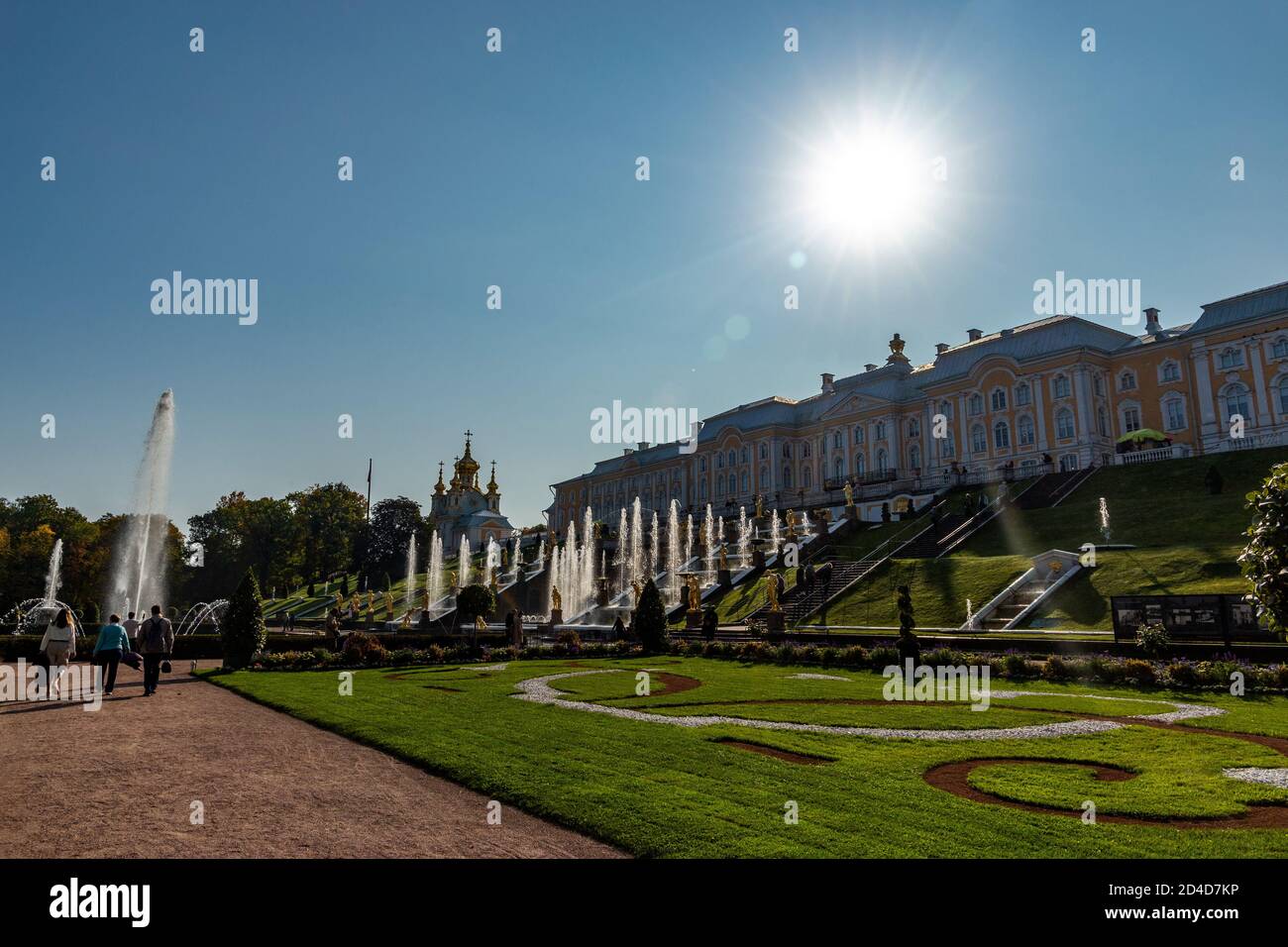 Peterhof Palace And Garden Map