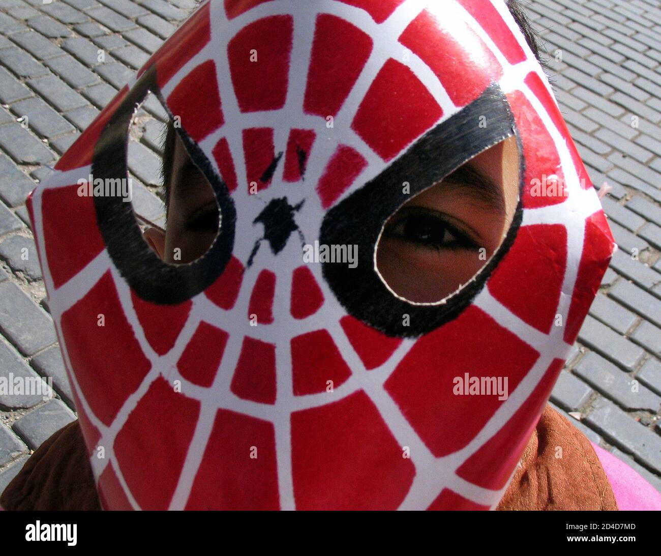 Spiderman mask hi-res stock photography and images - Alamy