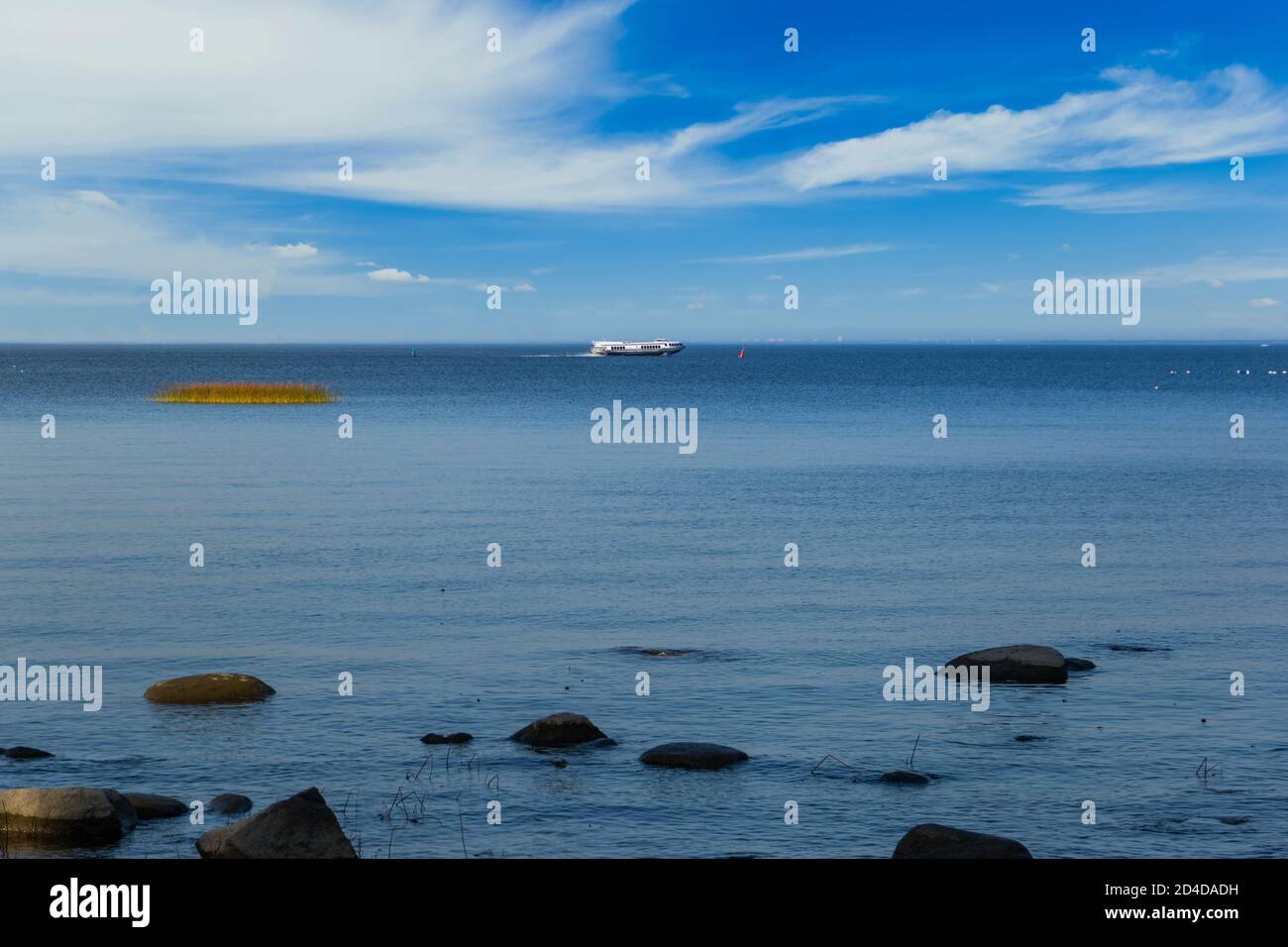View to Gulf of Finland Stock Photo - Alamy