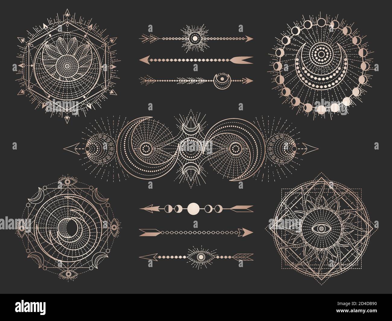 Totem square Stock Vector Images - Alamy