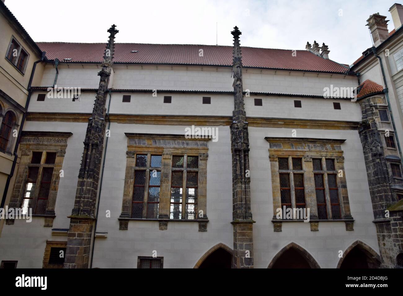 Vladislav hall prague old royal palace hi-res stock photography and ...