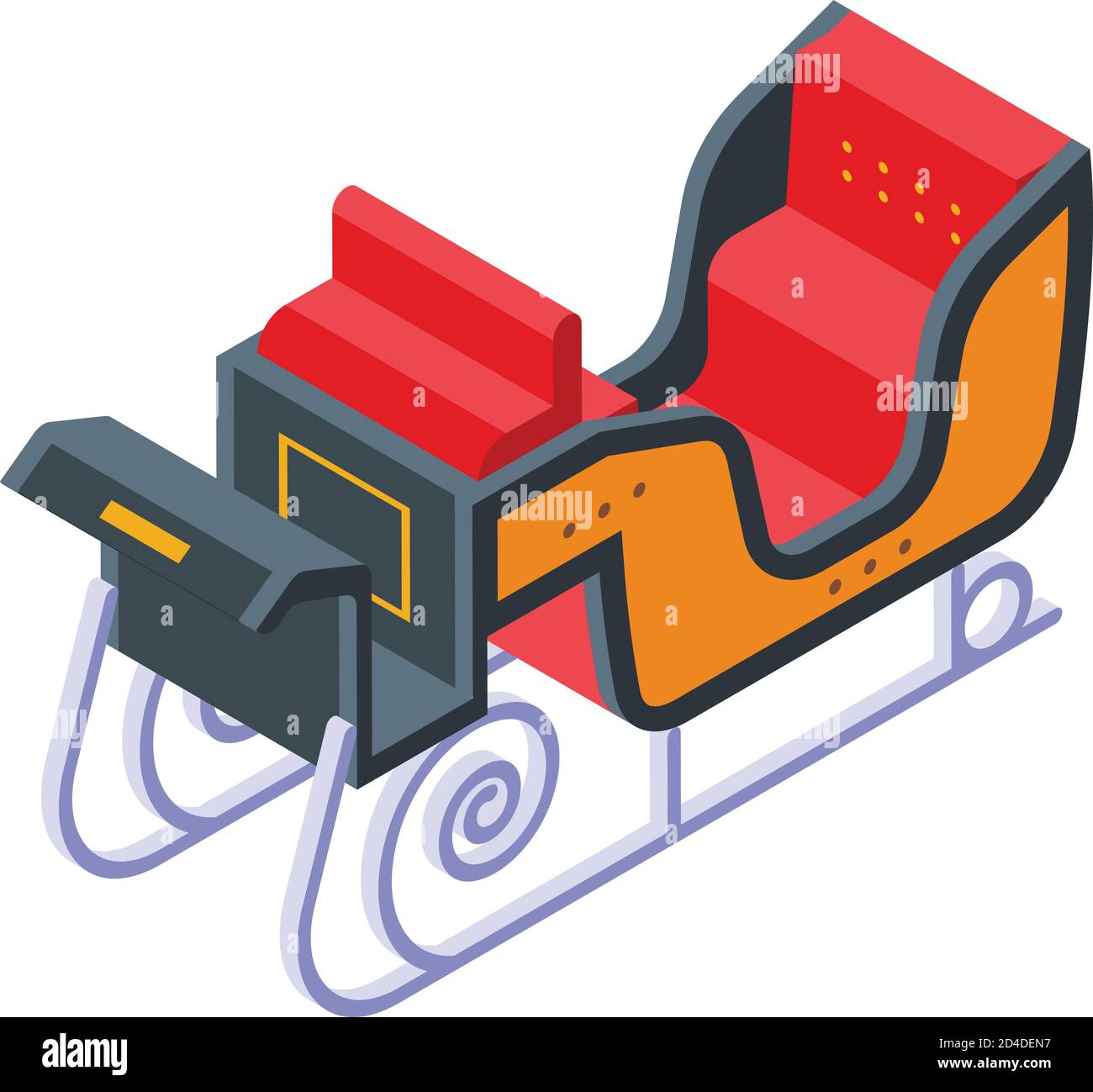 Santa flying cartoon style Stock Vector Images - Alamy