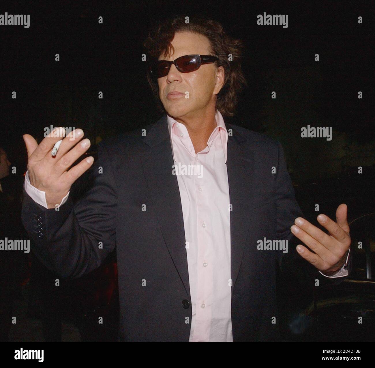 Mickey rourke spun film premiere hi-res stock photography and images ...