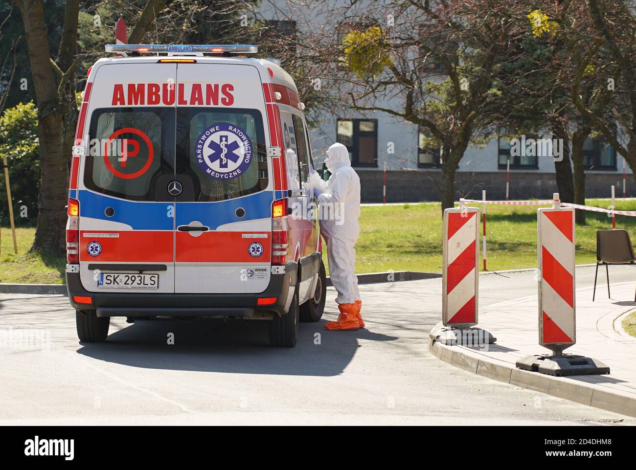 Polish ambulance hi-res stock photography and images - Alamy