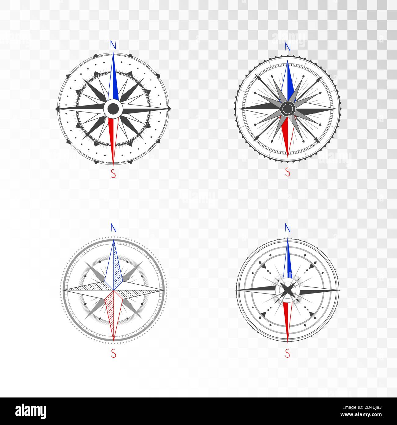 Wind Rose Vector Vectors High Resolution Stock Photography and Images ...