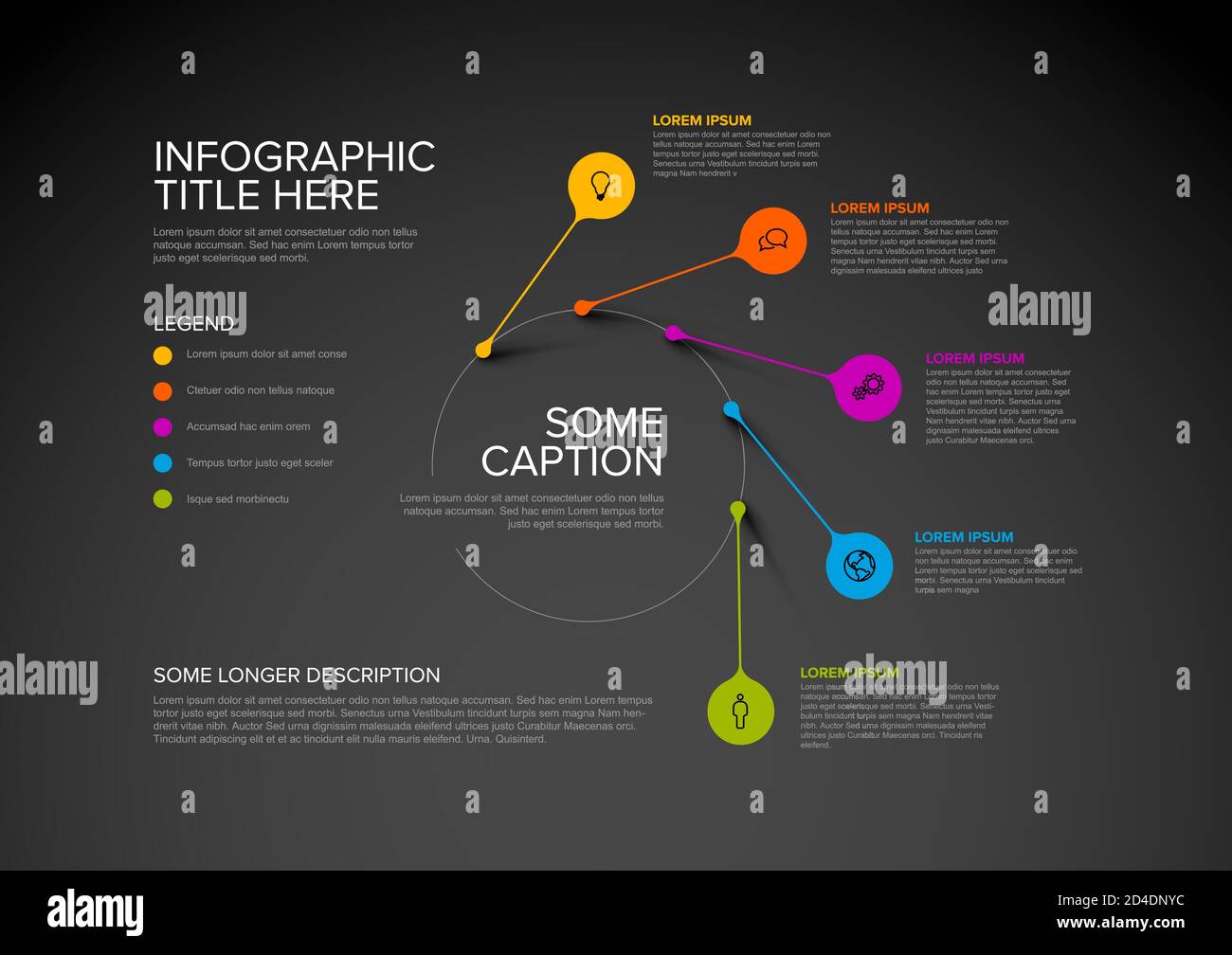 Graph legend Stock Vector Images - Alamy