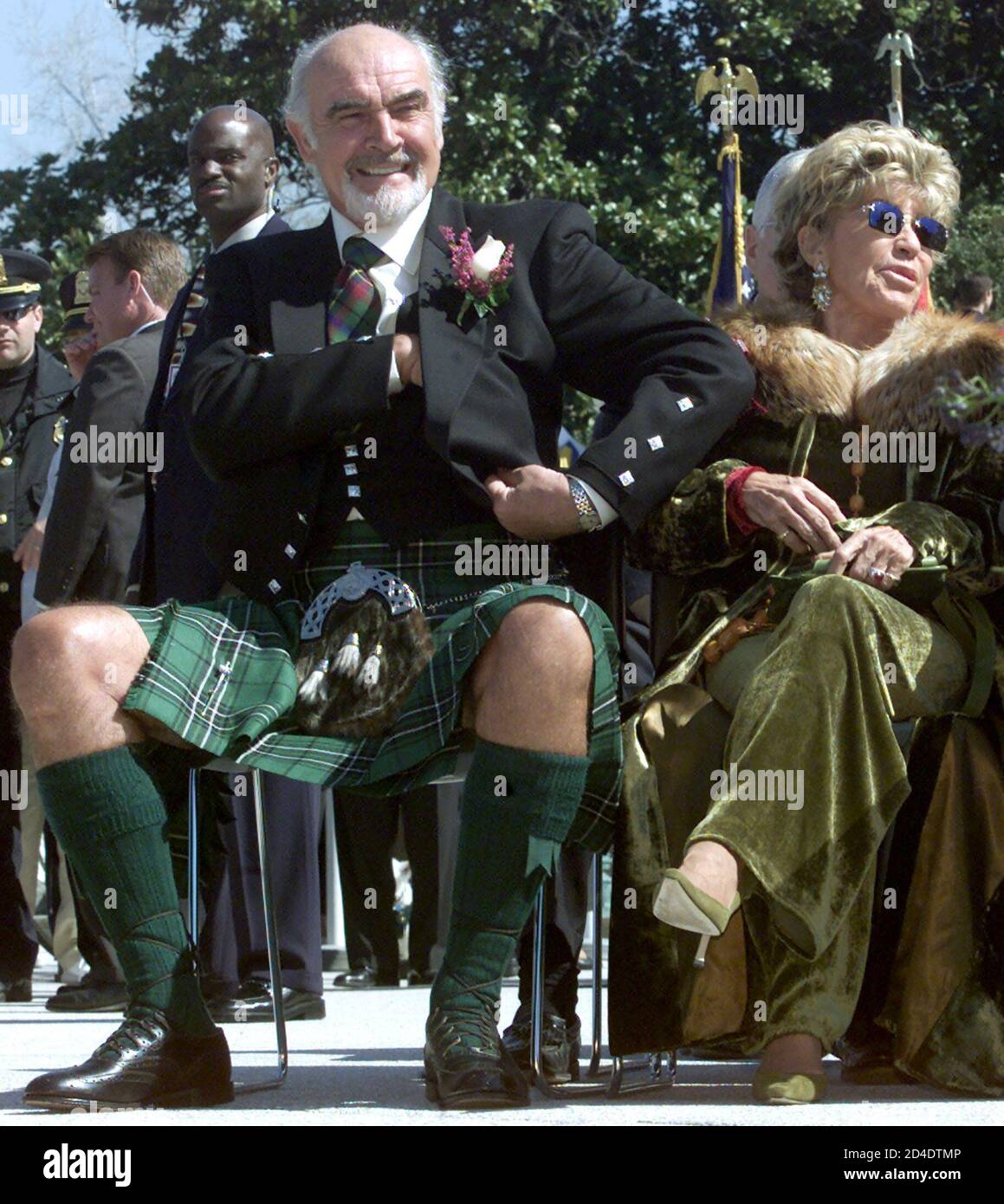 Actor sean connery with his wife micheline hi-res stock photography and ...