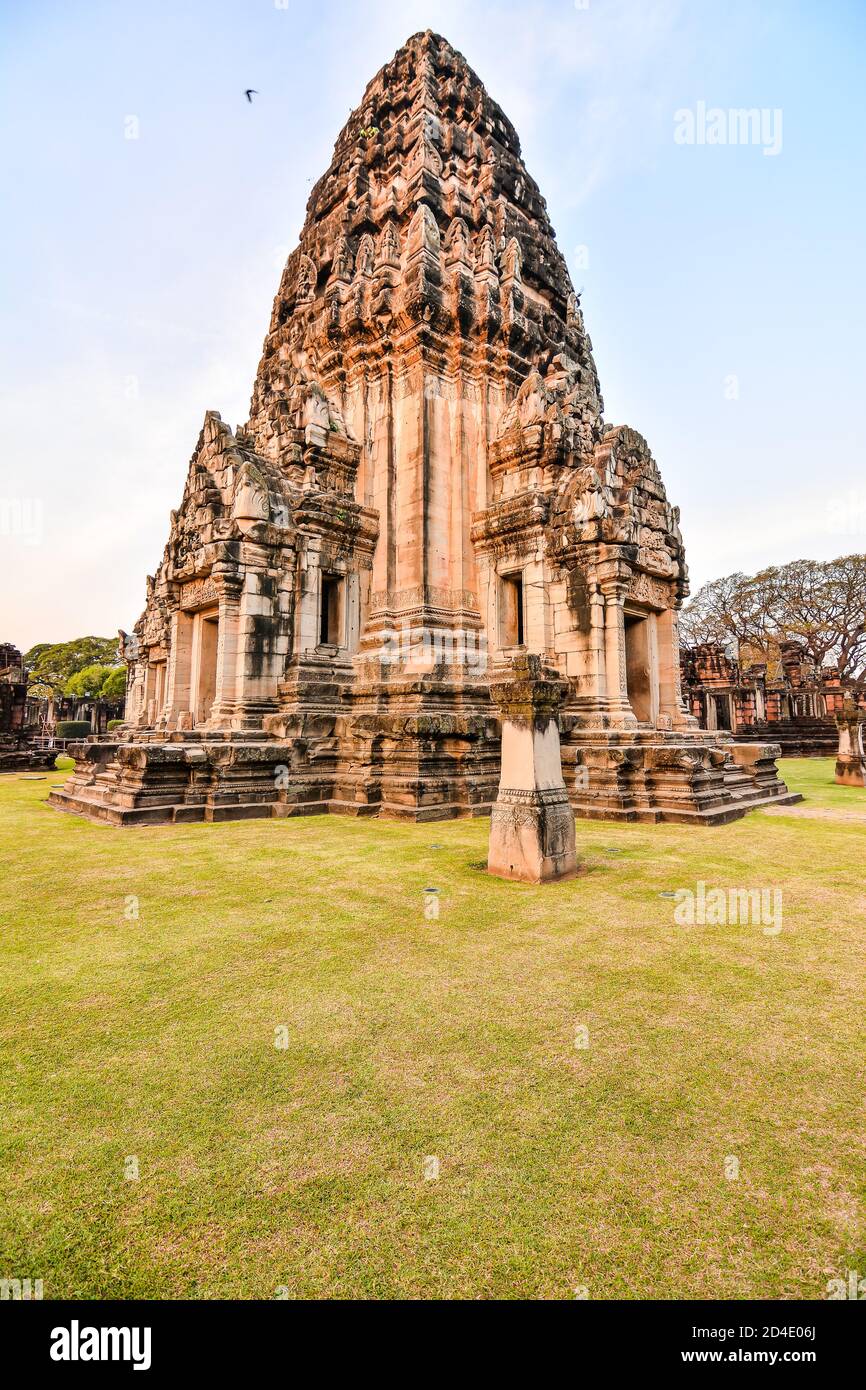 Beautiful photo of phimai thai ruins taken in thailand, Asia Stock ...