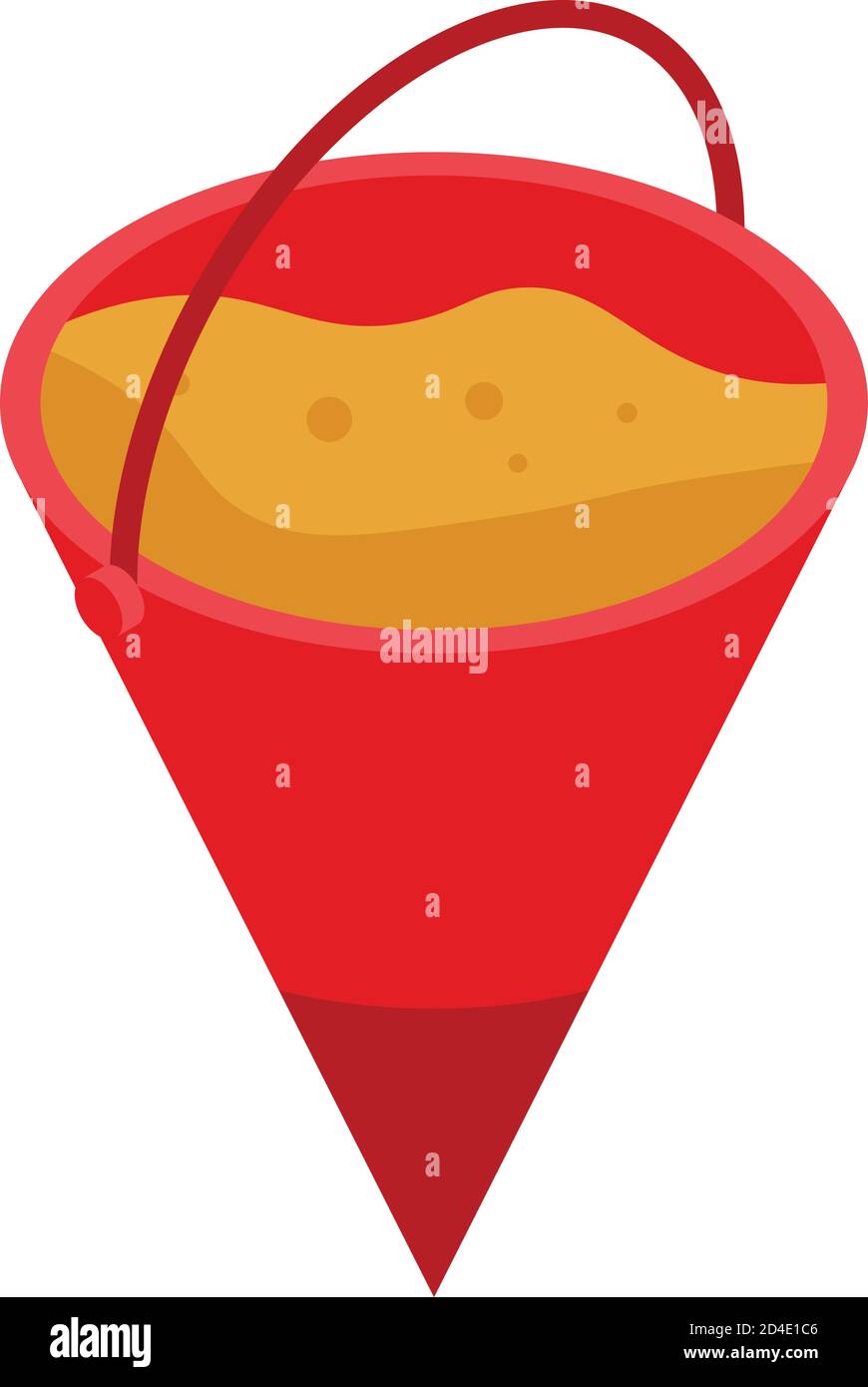 Fire extinguisher sand bucket Cut Out Stock Images & Pictures - Alamy