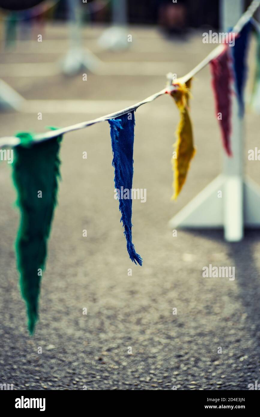 British String Bunting Banner High Resolution Stock Photography and ...