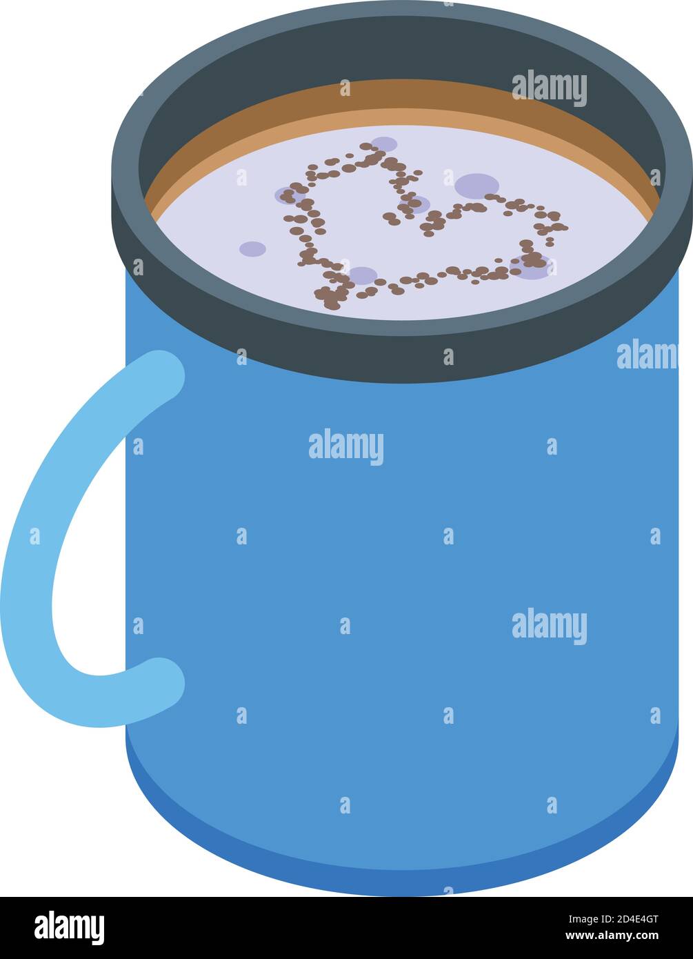 Coffee mug icon, isometric style Stock Vector Image & Art - Alamy