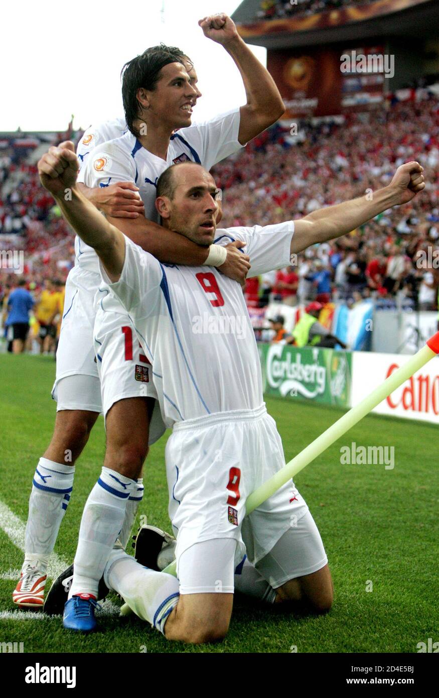 Czech republic player jan koller hi-res stock photography and images ...