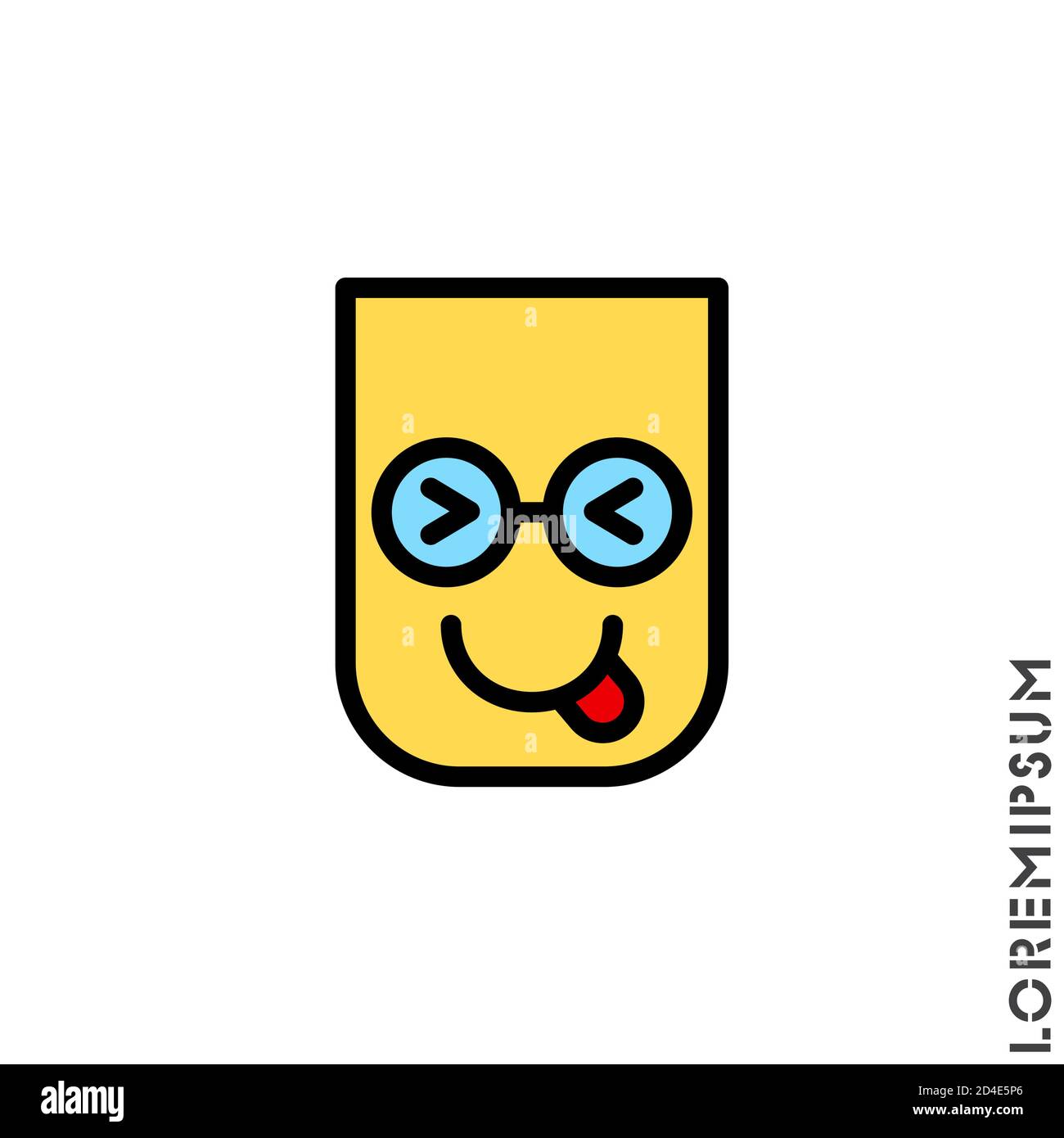 Playful emoji Stock Vector Images - Alamy