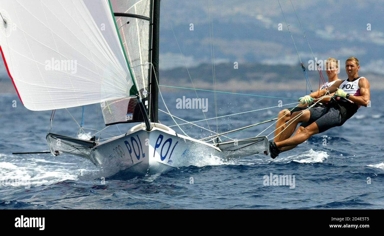 49er dinghy hi-res stock photography and images - Alamy