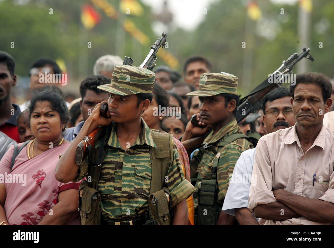 Tamil tigers supporters hi-res stock photography and images - Alamy