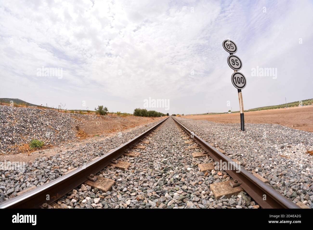 Train Rail Road Stock Photo - Alamy