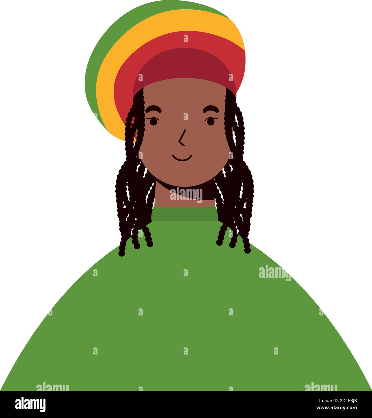 Jamaican model Stock Vector Images - Alamy