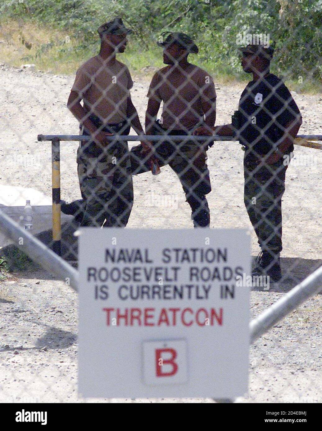 Warning sign military camp hi-res stock photography and images - Alamy