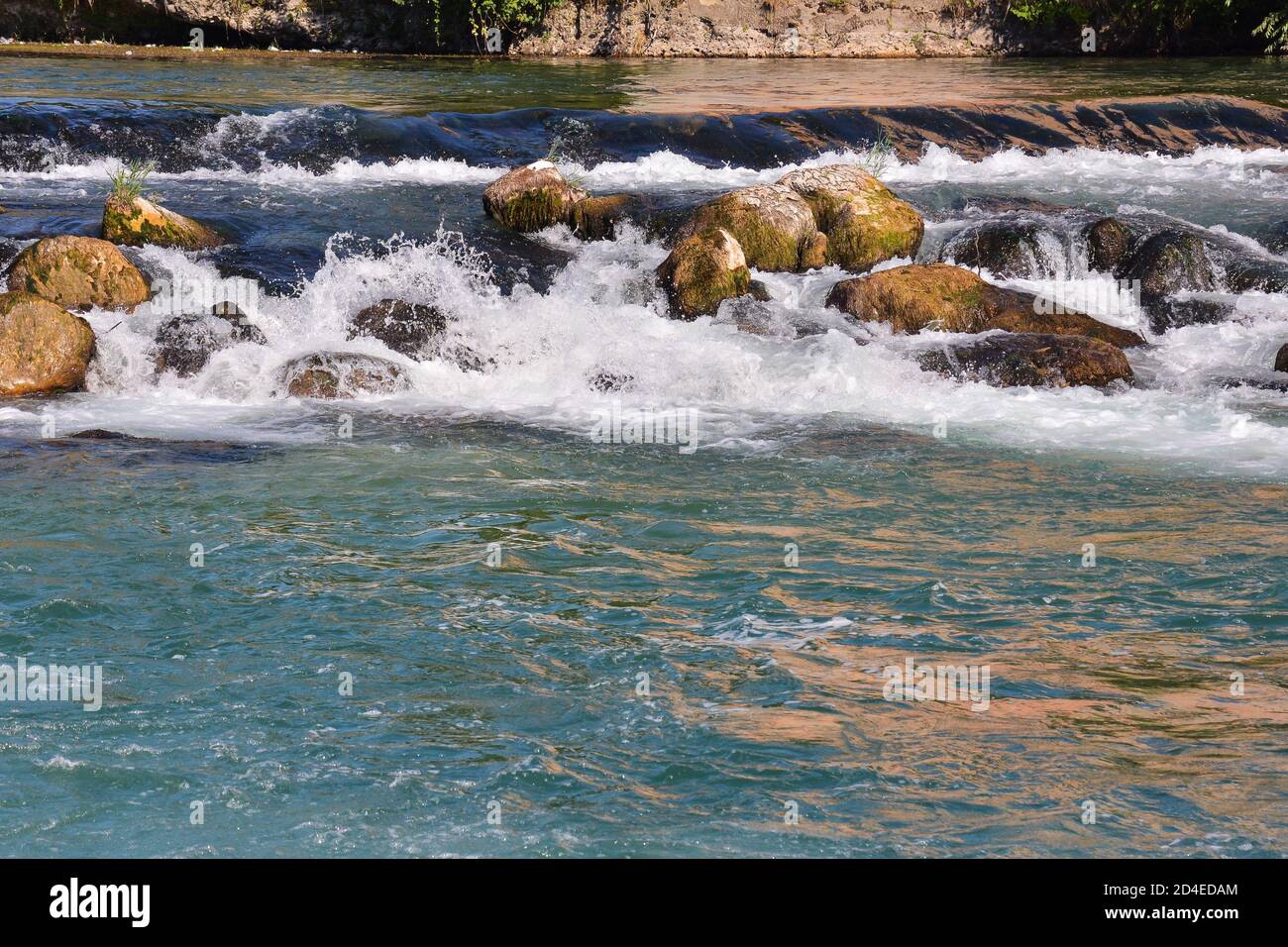 Water Splash Waterfall Stock Photo - Alamy