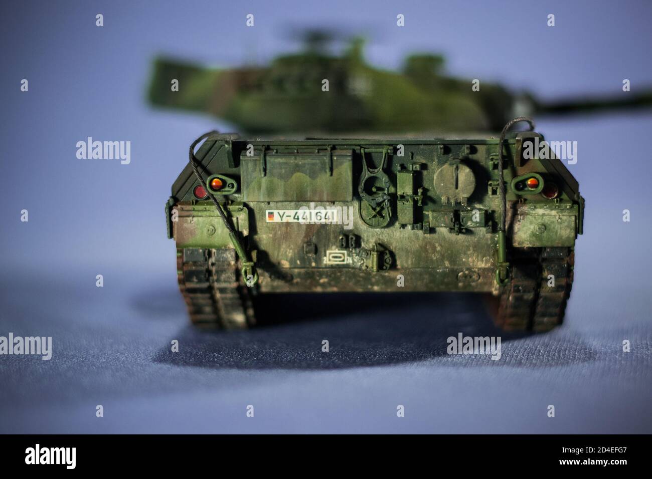 Model of Tiger tank from WWII. On an isolated background Stock Photo ...