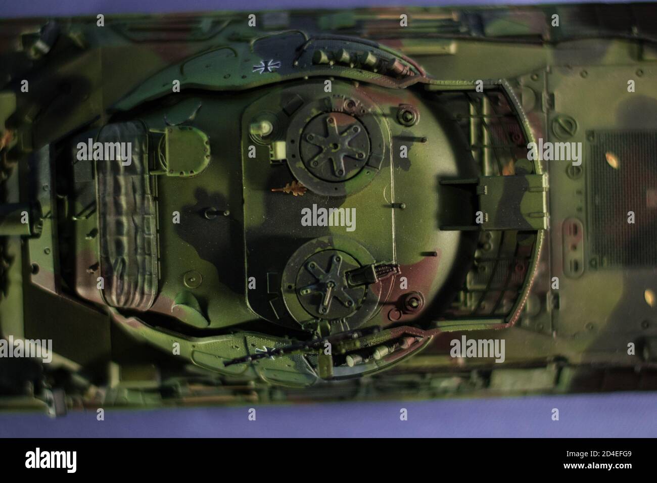 Model of Tiger tank from WWII. On an isolated background Stock Photo ...