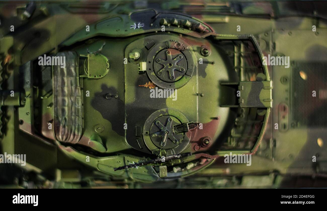 Model of Tiger tank from WWII. On an isolated background Stock Photo ...