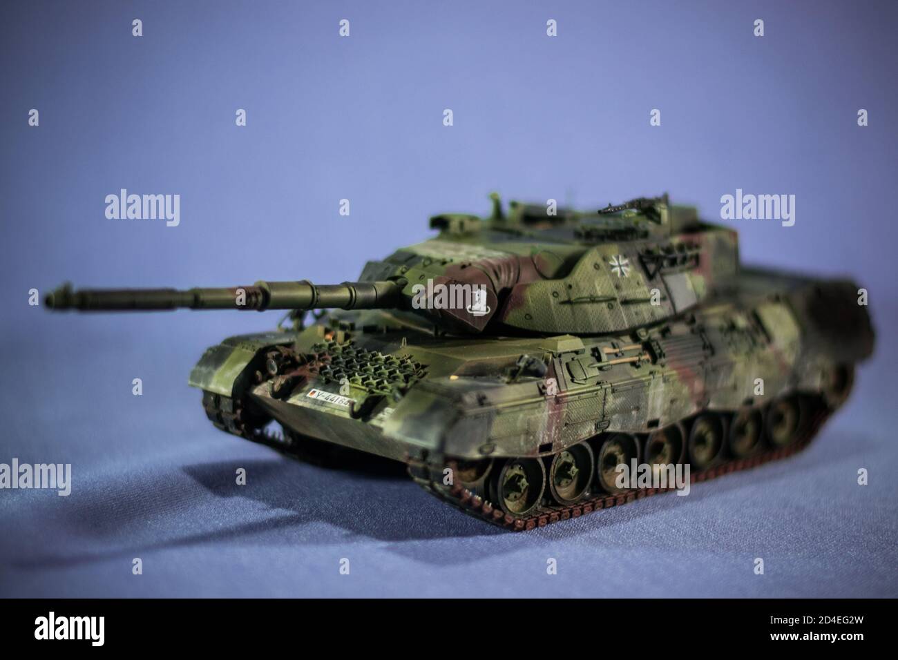 Model of Tiger tank from WWII. On an isolated background Stock Photo ...