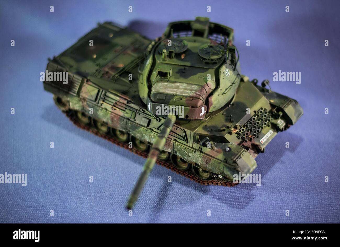 Model of Tiger tank from WWII. On an isolated background Stock Photo ...
