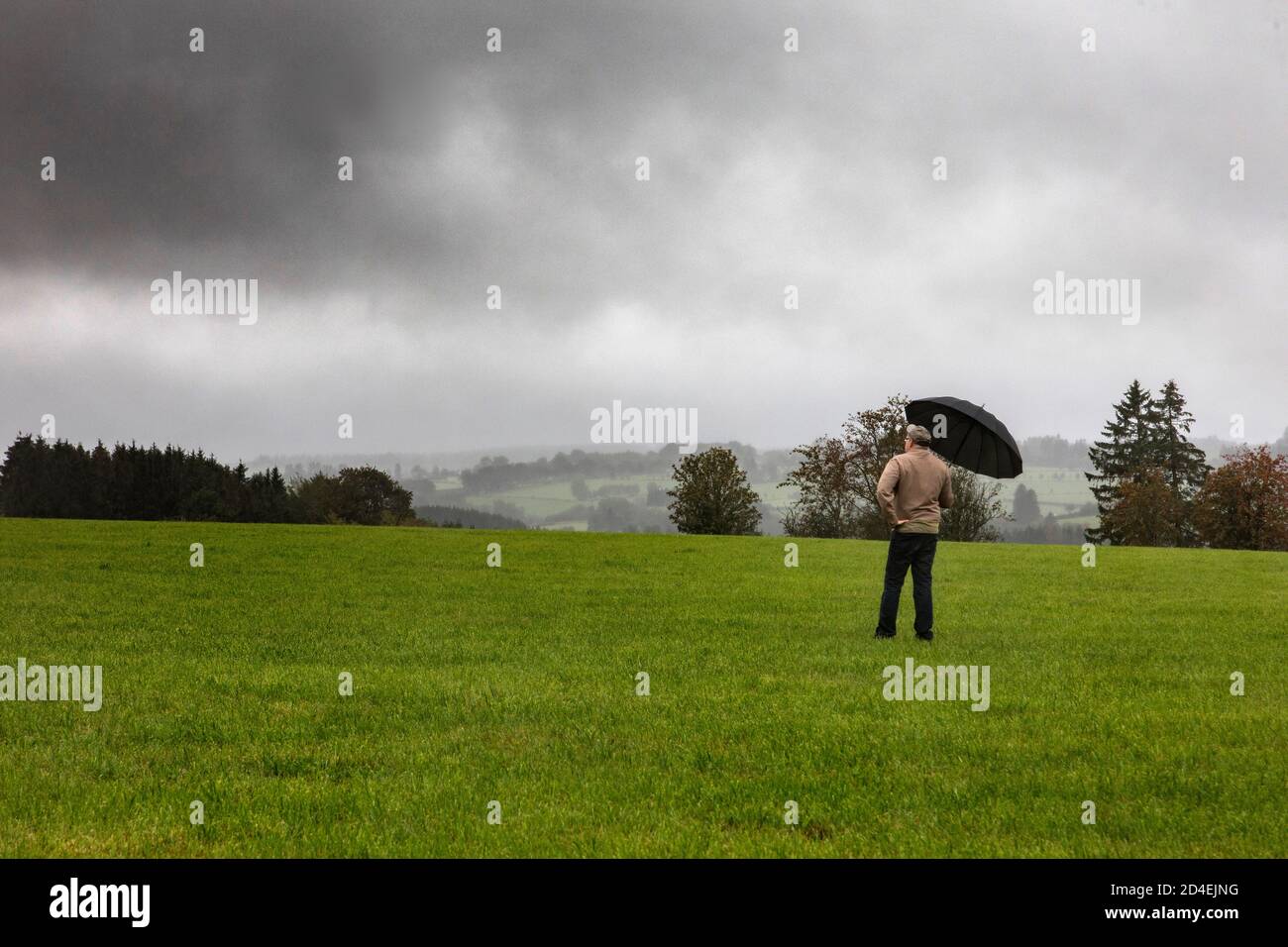 Heavy rainy weather with storm Stock Photo - Alamy