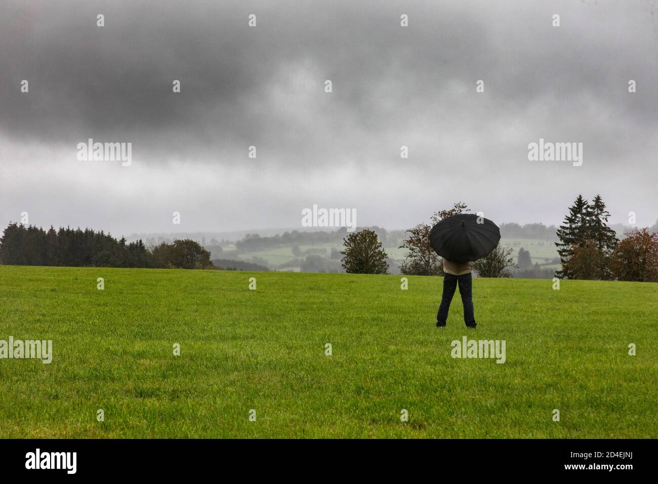 Heavy rainy weather with storm Stock Photo - Alamy
