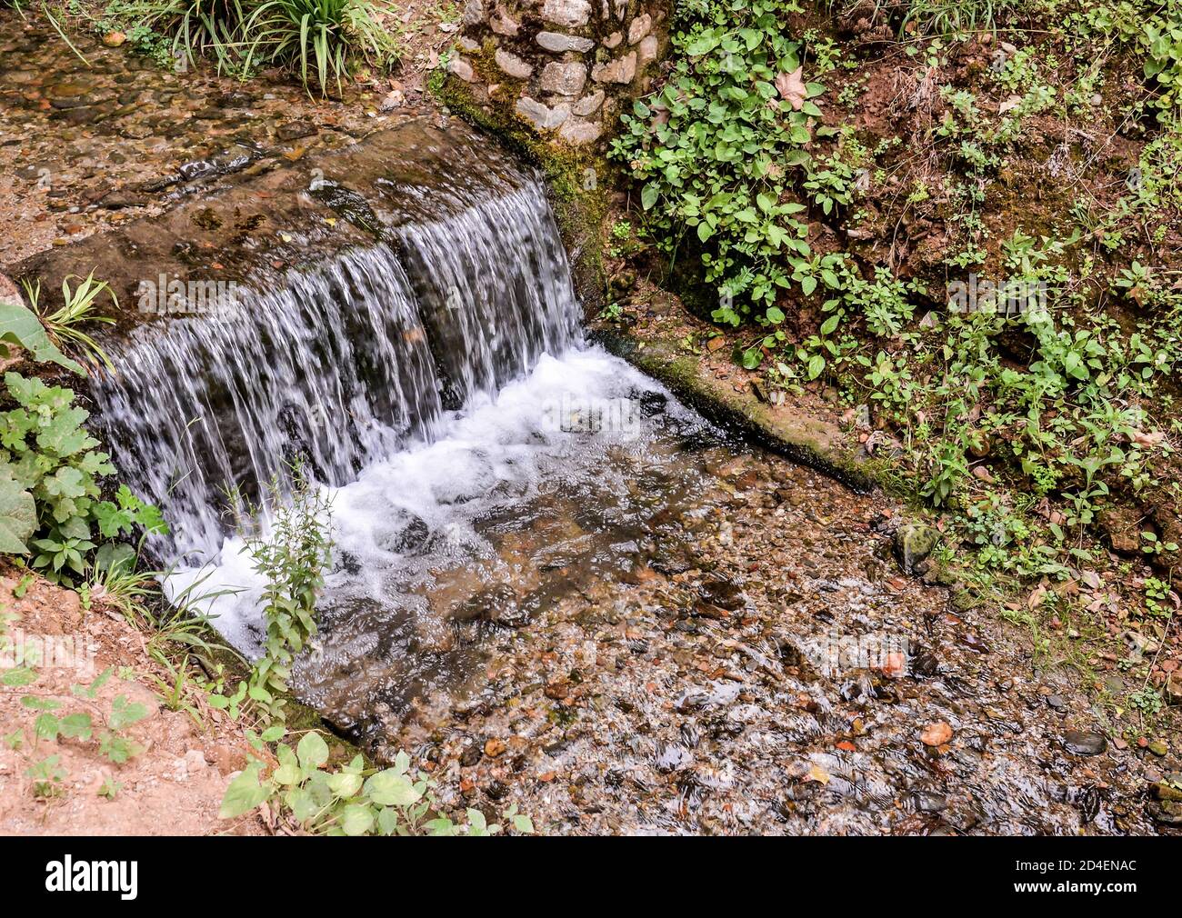 Water Splash Waterfall Stock Photo - Alamy
