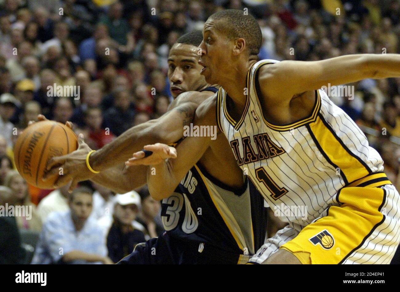 Reggie miller pacers hi-res stock photography and images - Alamy