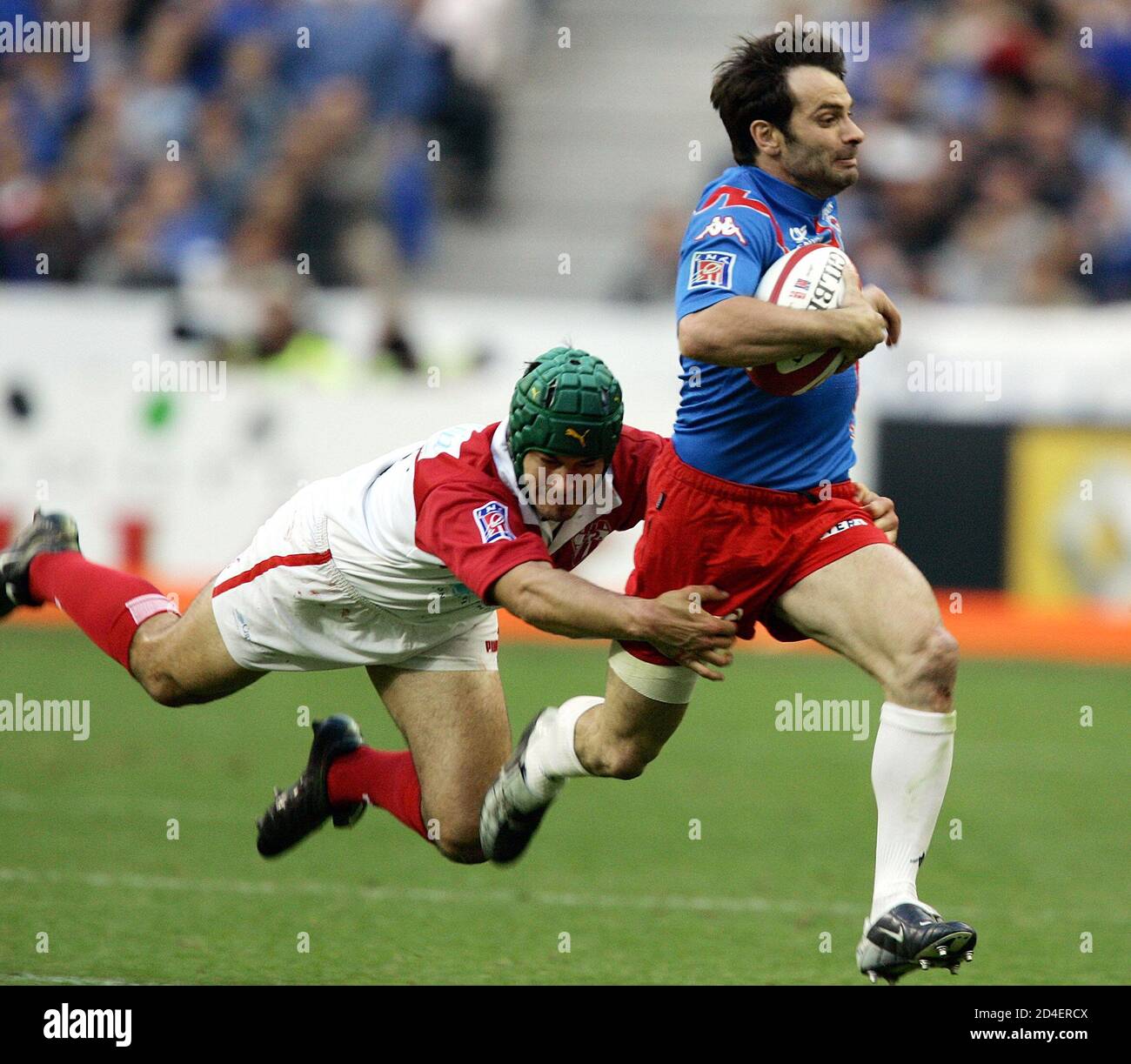 Christophe dominici france stade francais hi-res stock photography and ...