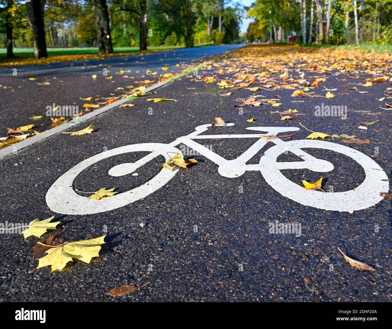 Bicycle Markings High Resolution Stock Photography and Images - Alamy